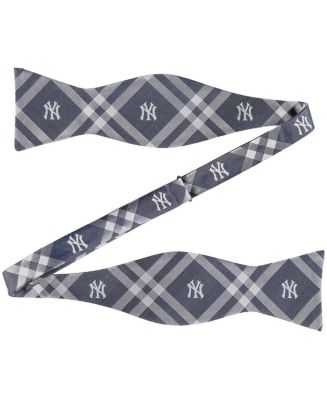 Men's Navy New York Yankees Rhodes Self-Tie Bow Tie - Macy's