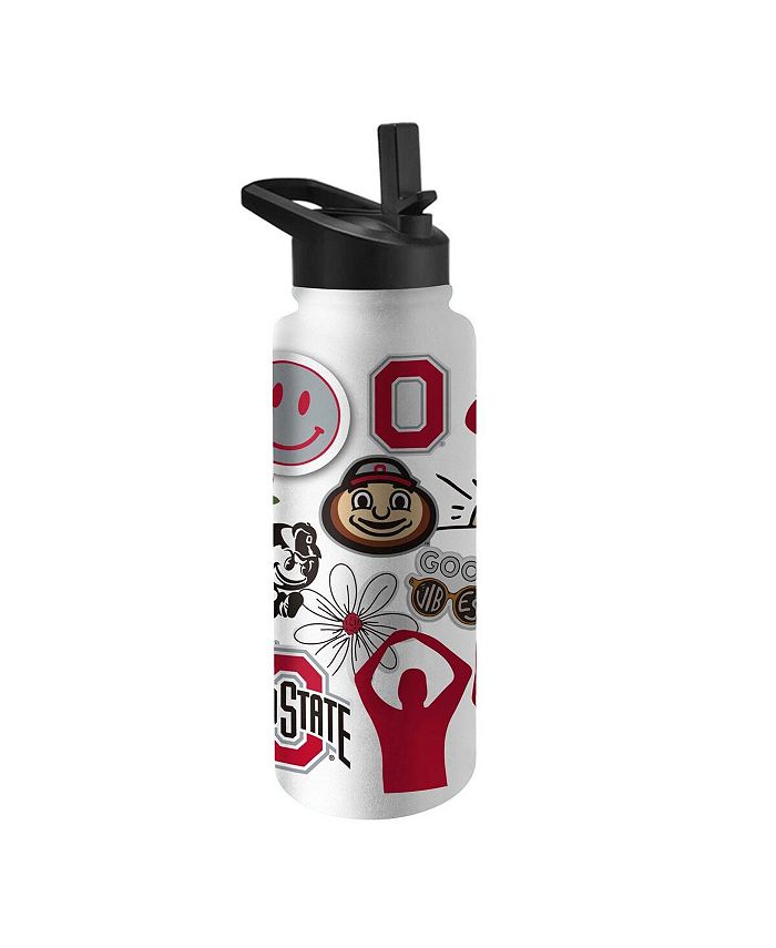 Logo Brands Ohio State Buckeyes 34 Oz Native Quencher Bottle - Macy's
