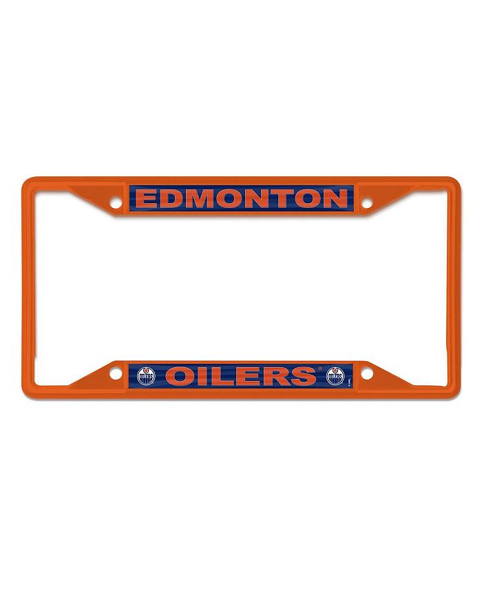 Wincraft Edmonton Oilers Chrome Color License Plate Frame - Macy's
