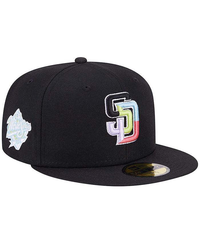 New Era Men's Black San Diego Padres Multi-Color Pack 59FIFTY Fitted ...