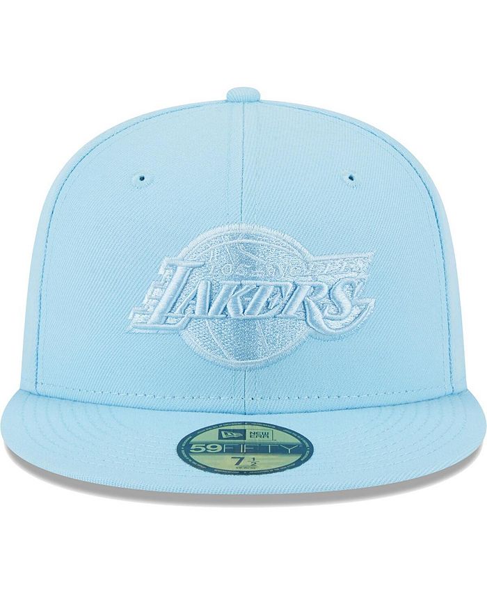 New Era Men's Powder Blue Los Angeles Lakers Spring Color Pack 59FIFTY ...