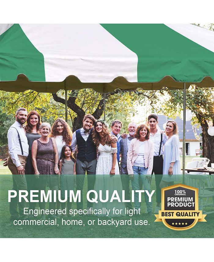 Party Tents Direct 20'x20' Weekender Standard Canopy Pole Tent - Easy ...