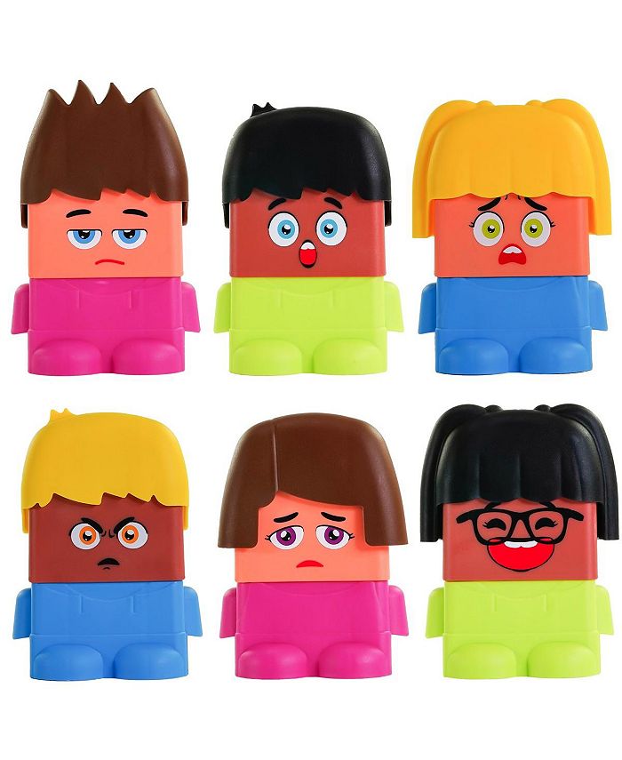 MINILAND Emotiblocks - Interchangeable Pieces for Social and Emotional ...