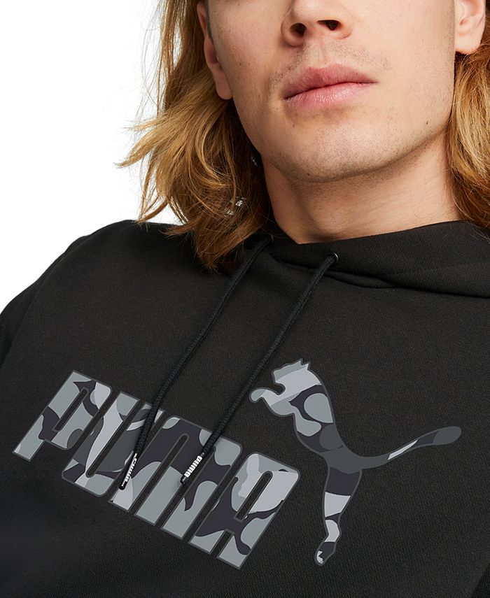 Puma Men's ESS Camo Graphic Pullover Hoodie - Macy's