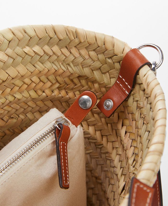 MANGO Women's Bucket Handbag - Macy's