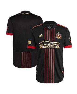 Men's adidas Black Atlanta United FC 2021 The BLVCK Kit Authentic ...