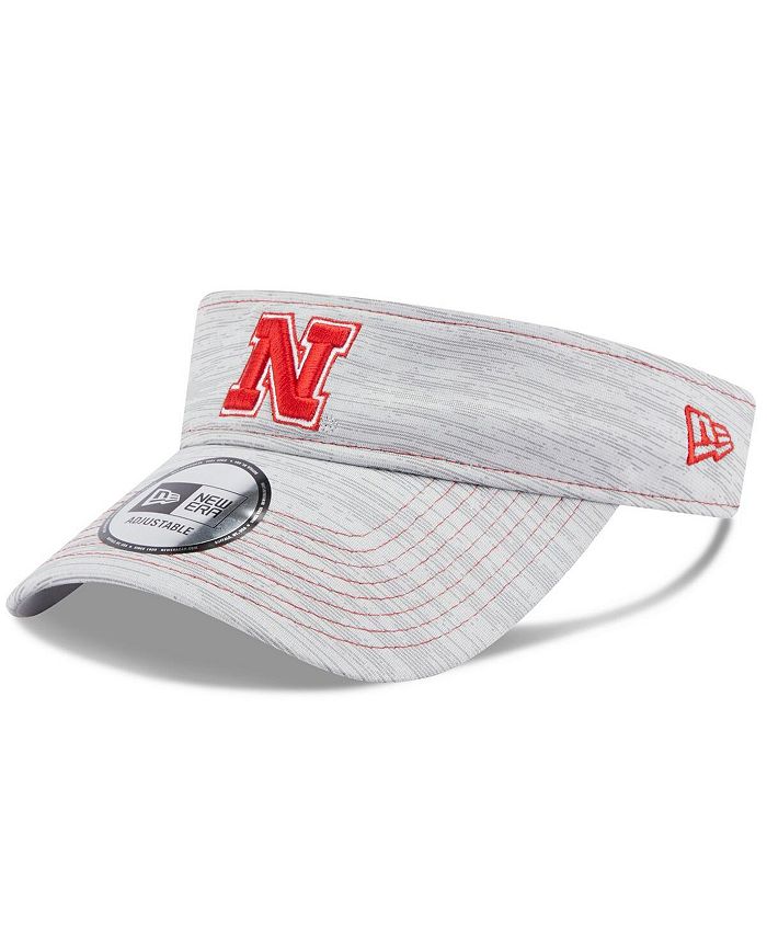 New Era Men's Gray Nebraska Huskers Logo Adjustable Visor - Macy's