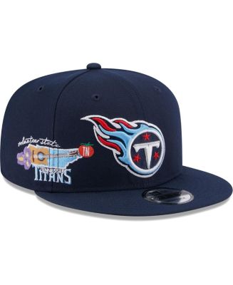 Men's New Era Navy Tennessee Titans Icon 9FIFTY Snapback Hat - Macy's