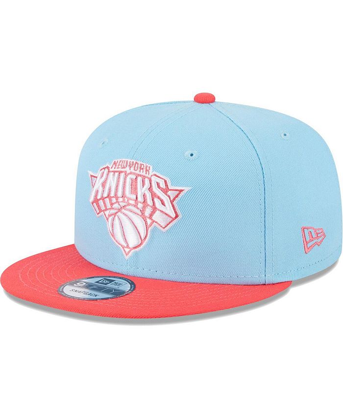 New Era Men's Powder Blue, Red New York Knicks 2-Tone Color Pack 9FIFTY ...