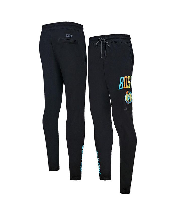 Pro Standard Men's Black Boston Celtics Washed Neon Sweatpants - Macy's