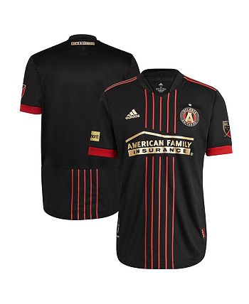 adidas Men's Black Atlanta United FC 2021 The BLVCK Kit Authentic ...