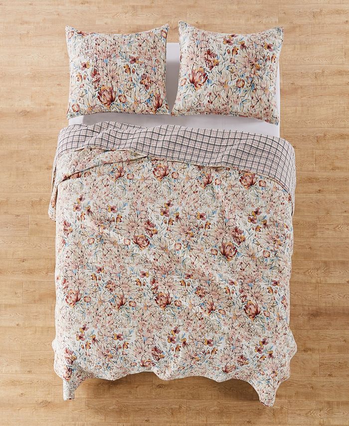 Levtex Leonora Reversible 3-Pc. Quilt Set, King/California King - Macy's