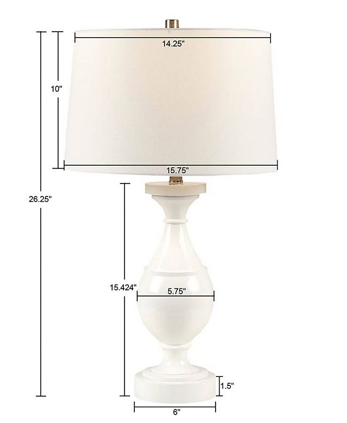 Hampton Hill Blythe Resin Table Lamp - Macy's