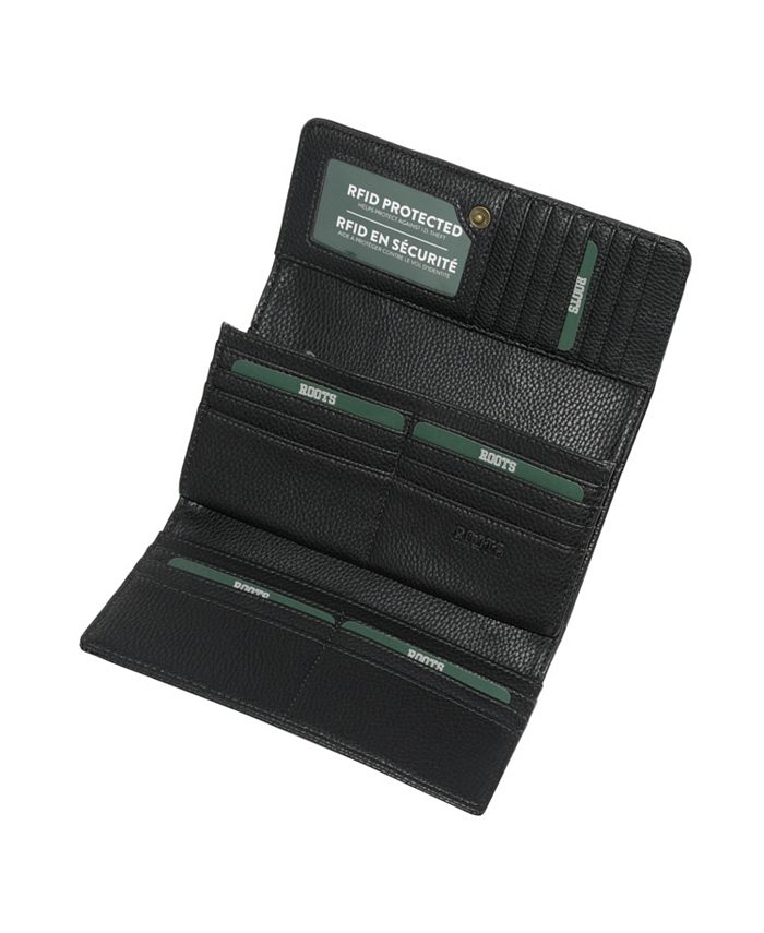ROOTS Ladies Pocket Clutch Wallet - Macy's