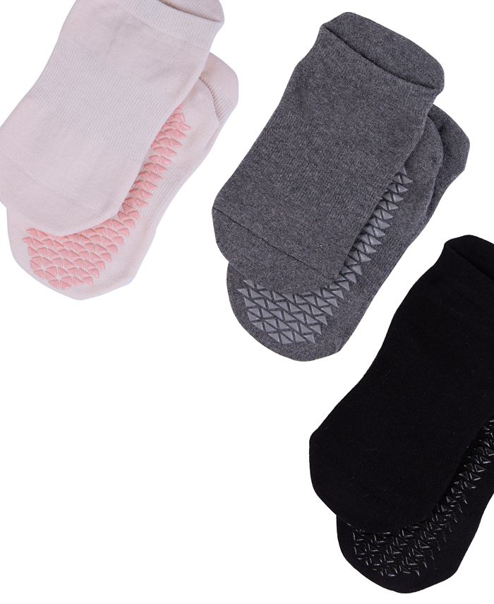Pointe Studio The Union Grip Pack - 3 Pack Women's Full Foot Socks - Macy's