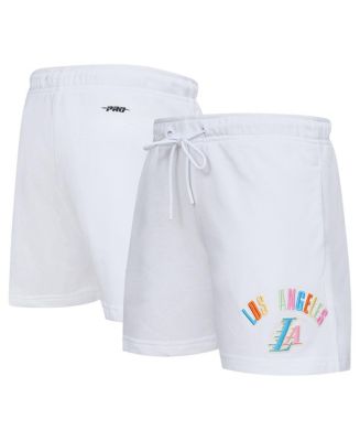 Men's Pro Standard White Los Angeles Lakers Washed Neon Shorts - Macy's