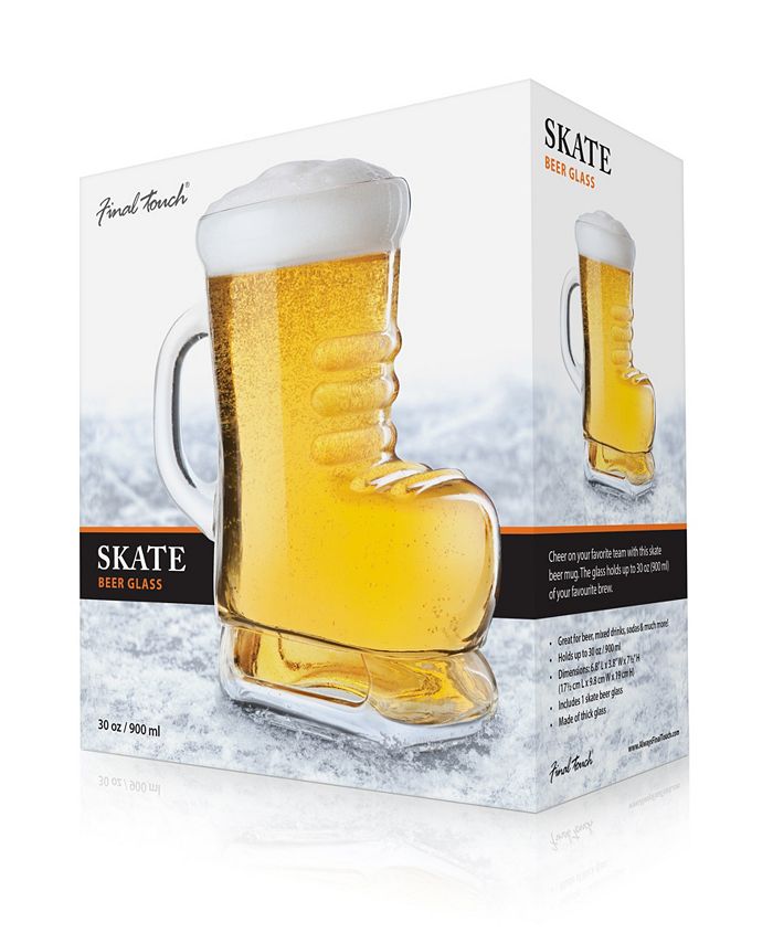 Final Touch Skate Beer Glass - Macy's