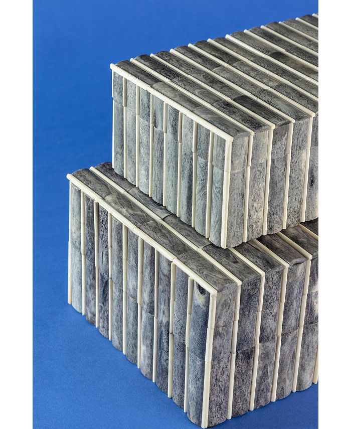 GAURI KOHLI Benares Decorative Boxes, Set of 2 - Macy's