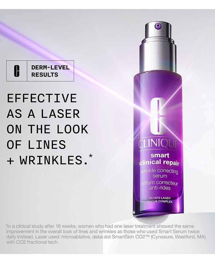Clinique Smart Clinical Repair™ Wrinkle Correcting Serum, 3.4 oz. - Macy's