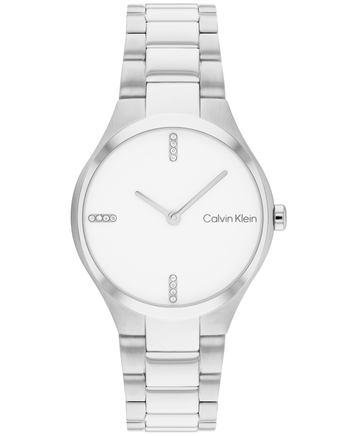 Click here for Calvin Klein Womens 2H Quartz Silver-Tone Stainles... prices