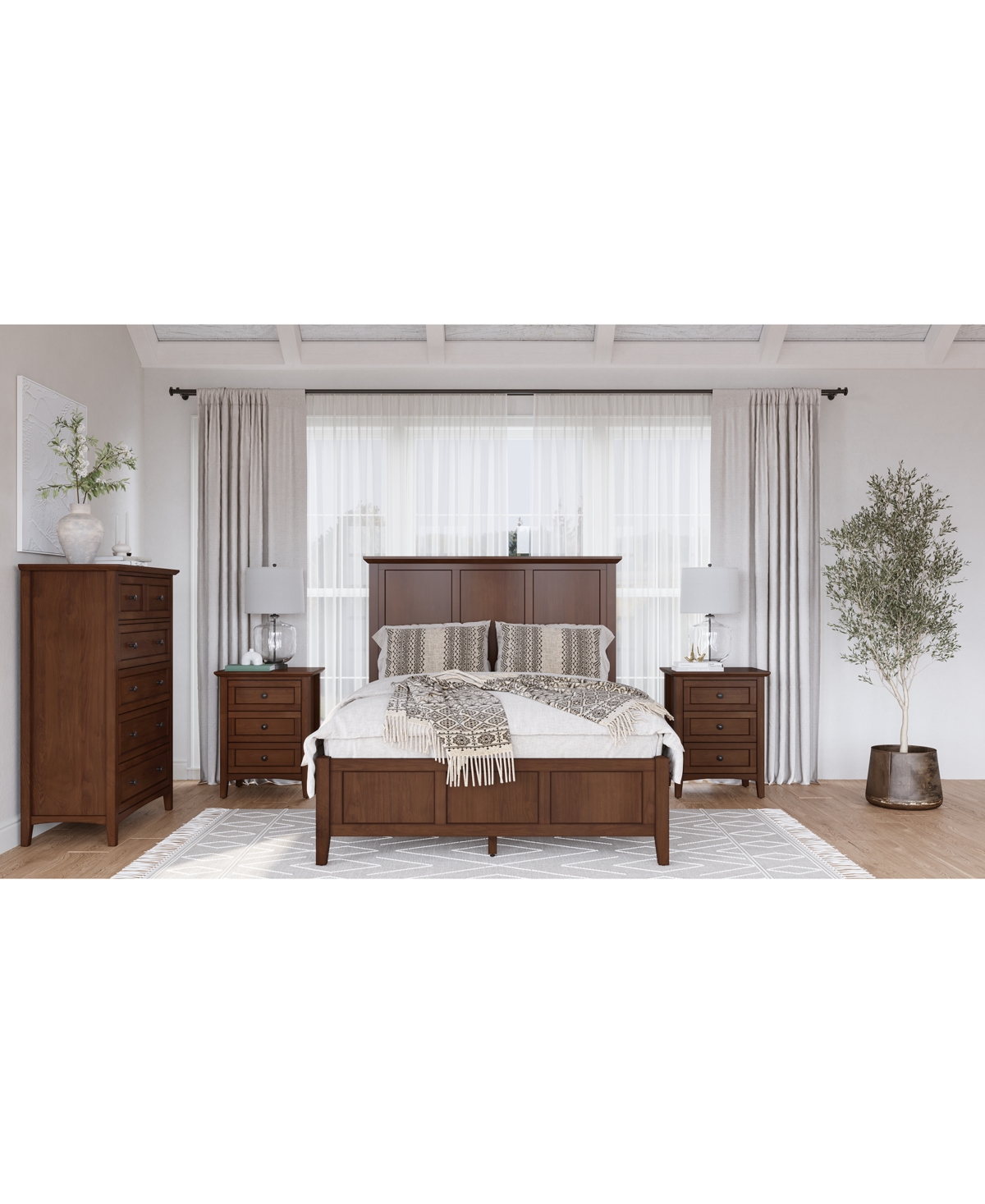 Click here for Hedworth King 3-Pc. Set (Bed  Chest & Nightstand)... prices