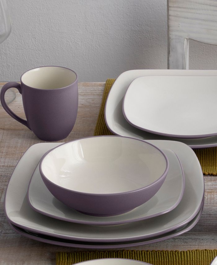 Noritake Colorwave Square Dinner Plates, Set of 4 - Macy's