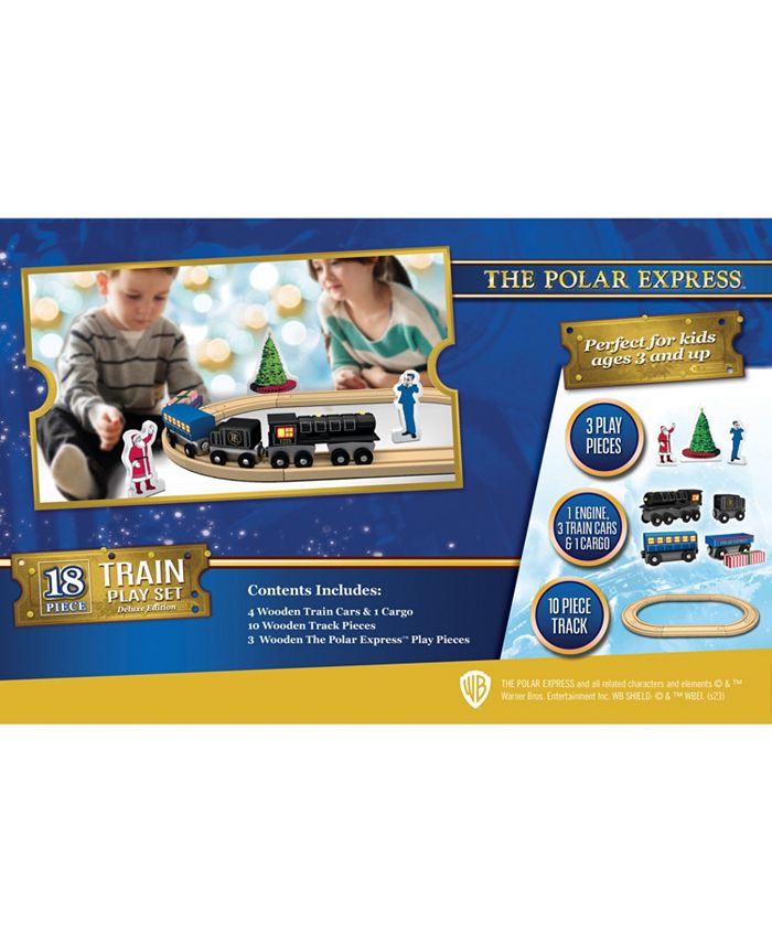 Masterpieces The Polar Express Toy Train Set - Deluxe Edition - Macy's