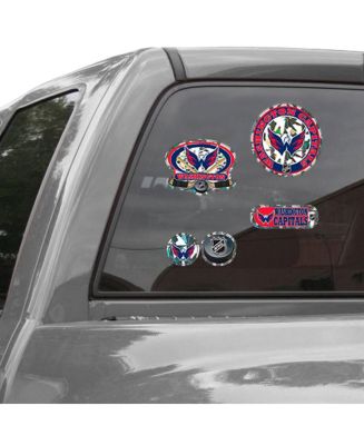 Washington Capitals Wincraft Prismatic 11" x 4" Decal Sheet - Macy's