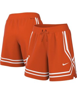 Women's Nike Orange WNBA Logowoman Team 13 Crossover Performance Shorts ...