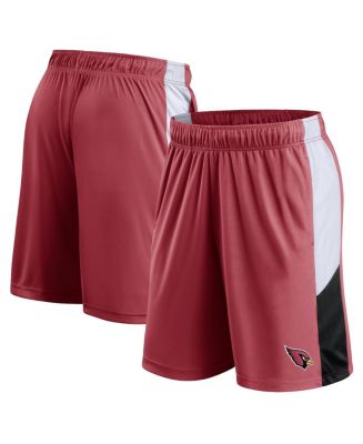 Men's Fanatics Cardinal Arizona Cardinals Prep Colorblock Shorts - Macy's
