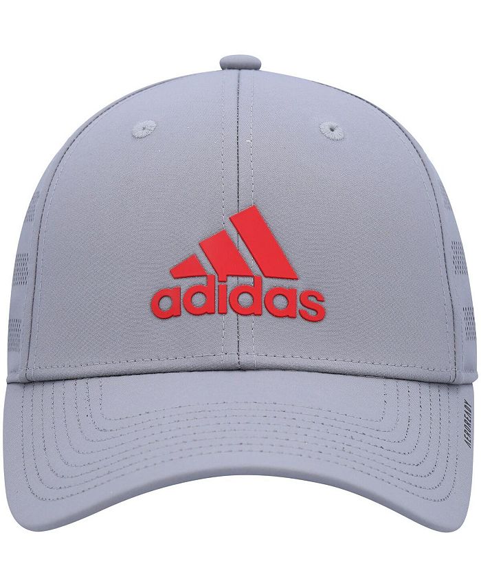 adidas Men's Gray Gameday III AEROREADY Flex Hat - Macy's