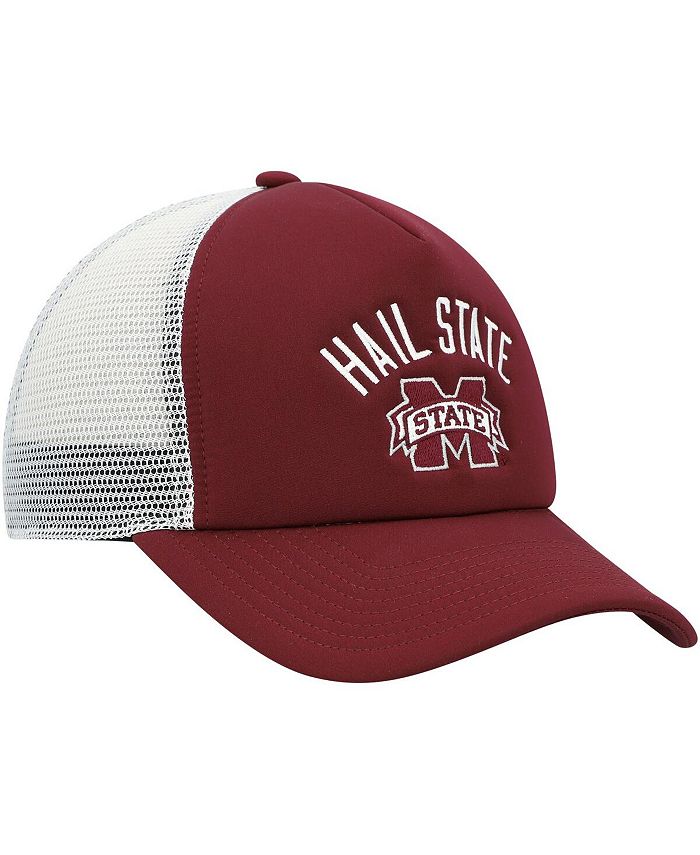 adidas Men's Maroon Mississippi State Bulldogs Dowsing and Bell Trucker ...