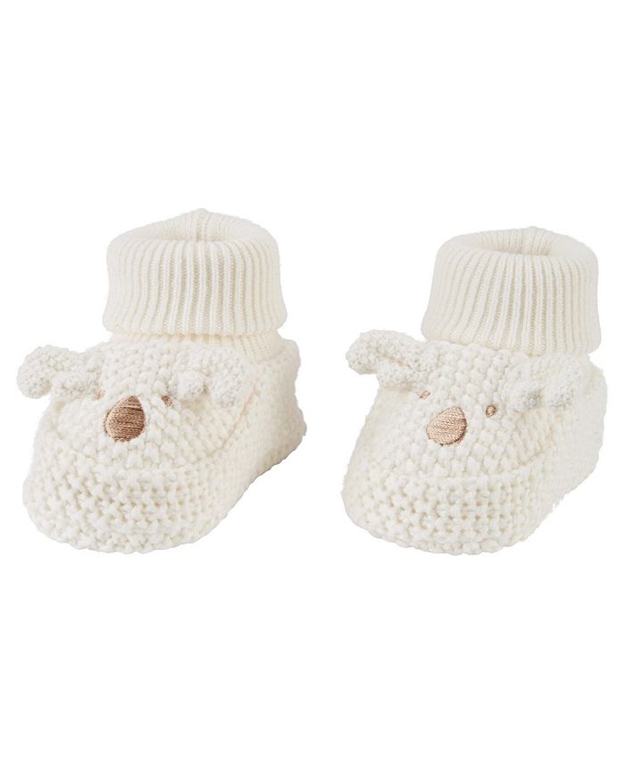 Carter's Baby Boys or Baby Girls Koala Crochet Booties - Macy's