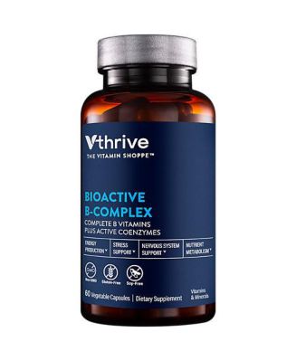 Vthrive Bioactive B-Complex - Vitamin B + Active Coenzymes for Energy ...