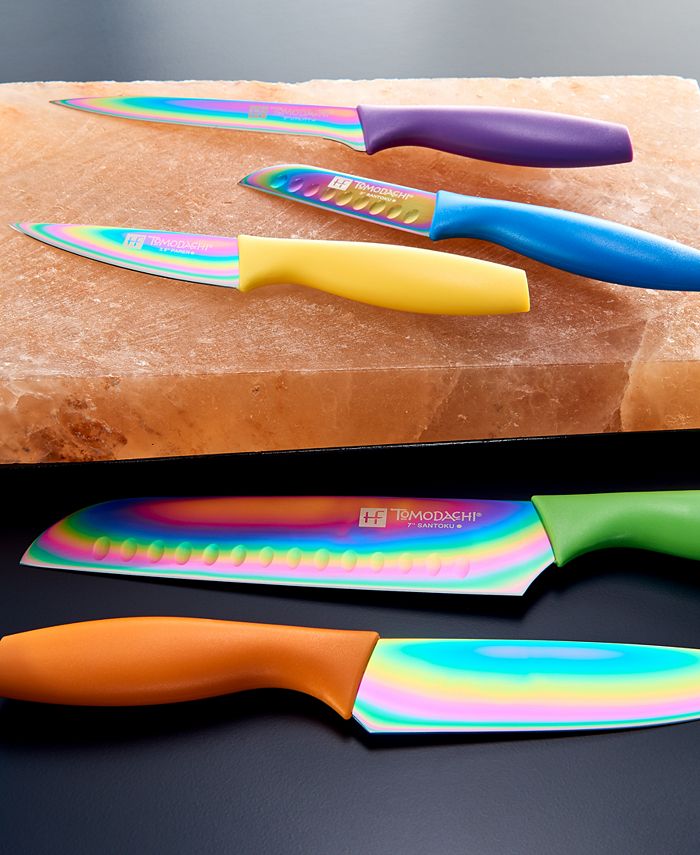 Hampton Forge Tomodachi™ Titanium 10-Pc. Knife Set with 5 Matching ...