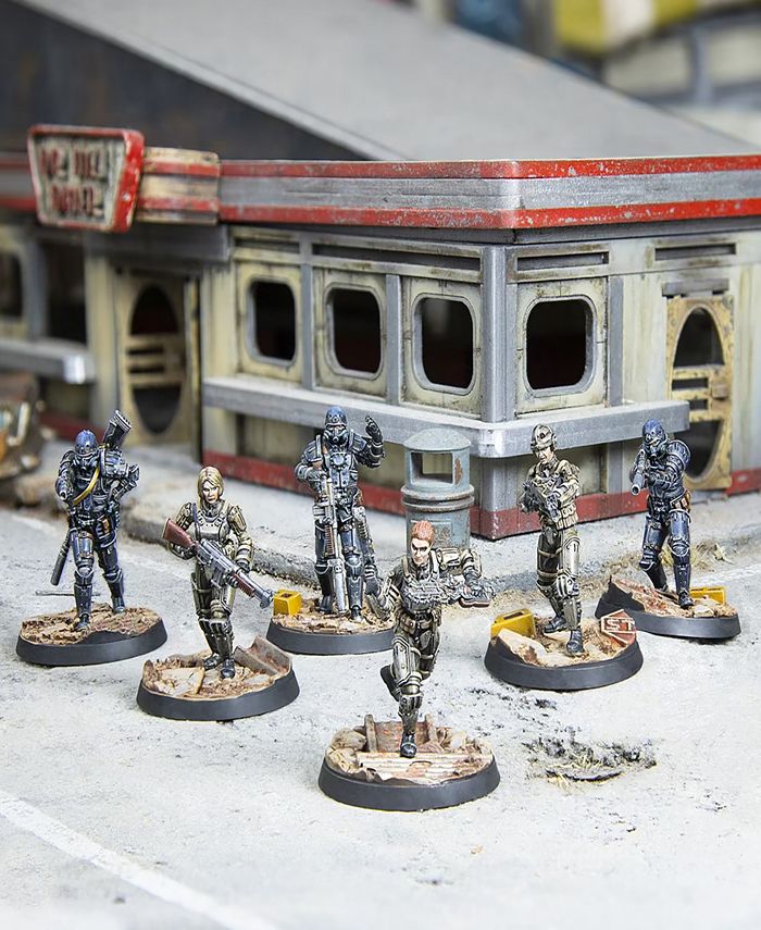 Modiphius Fallout Wasteland Warfare Brotherhood of Steel Minatures - Macy's
