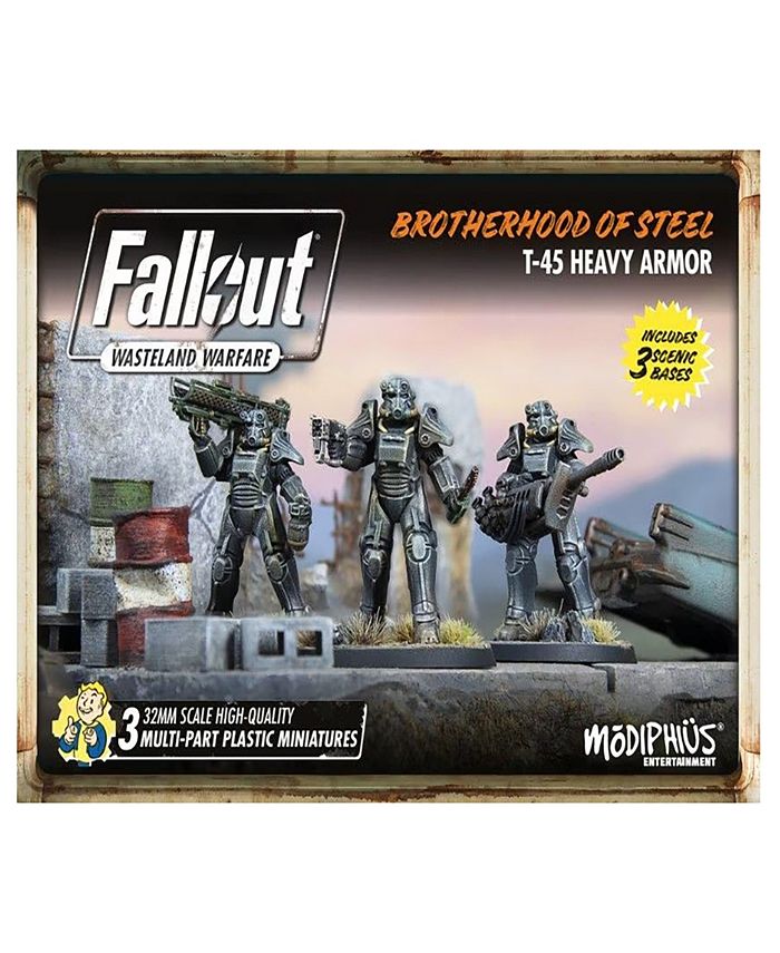 Modiphius Fallout Wasteland Warfare Heavy Armor T45 Minature - Macy's