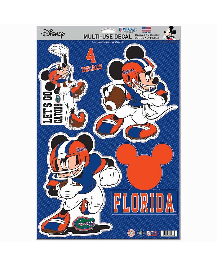 Wincraft Florida Gators 11" x 17" Multi-Use Disney Decals - Macy's