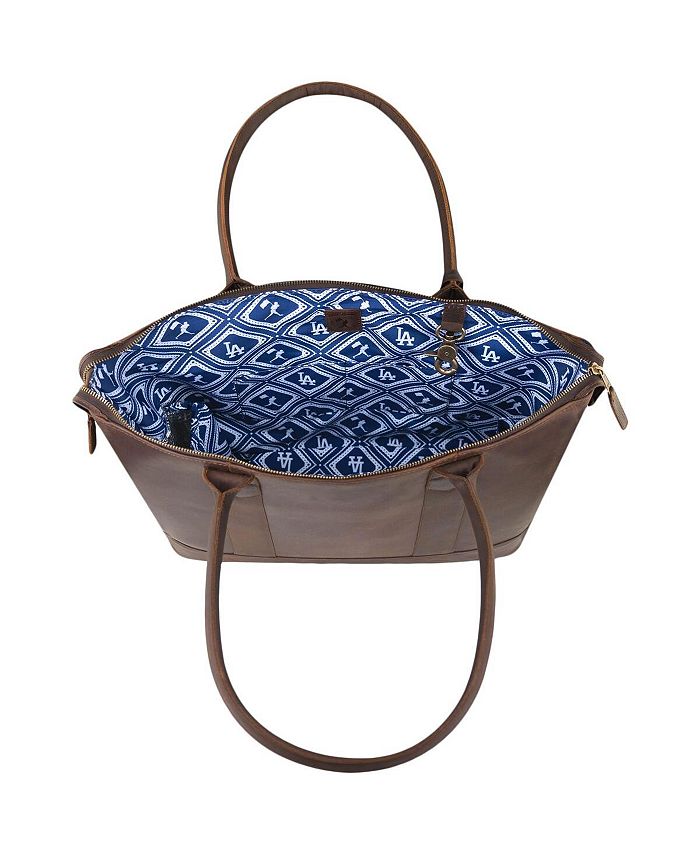 Baseballism Women's Los Angeles Dodgers Cathy Glove Leather Tote - Macy's