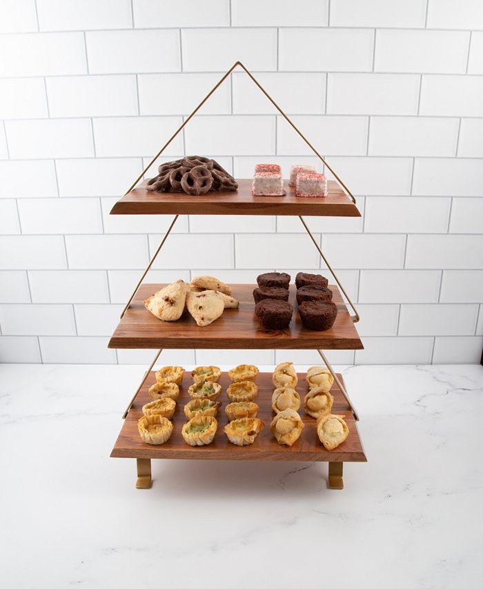 Thirstystone 3 Tier Christmas Tree Server - Macy's