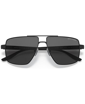 A|X Armani Exchange Men's Polarized Sunglasses, AX2037S - Macy's
