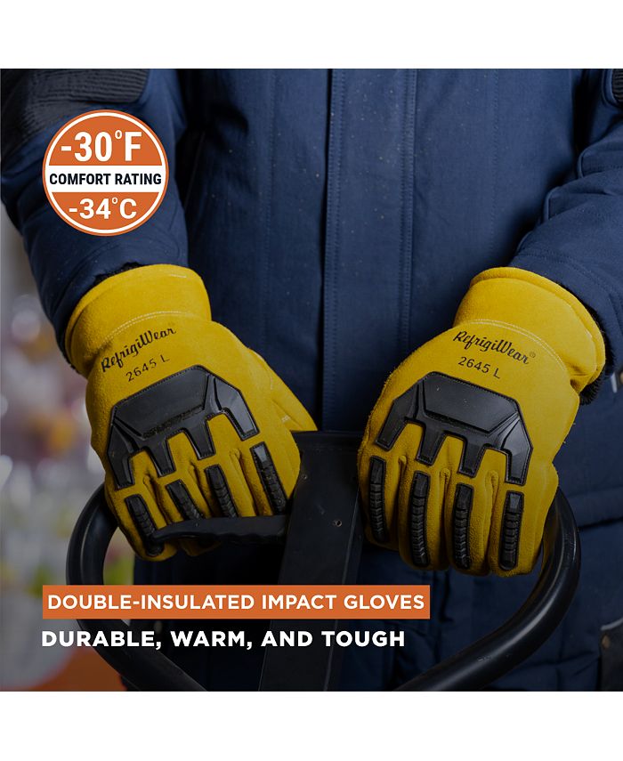 RefrigiWear Men's Double Insulated Impact Glove - Macy's