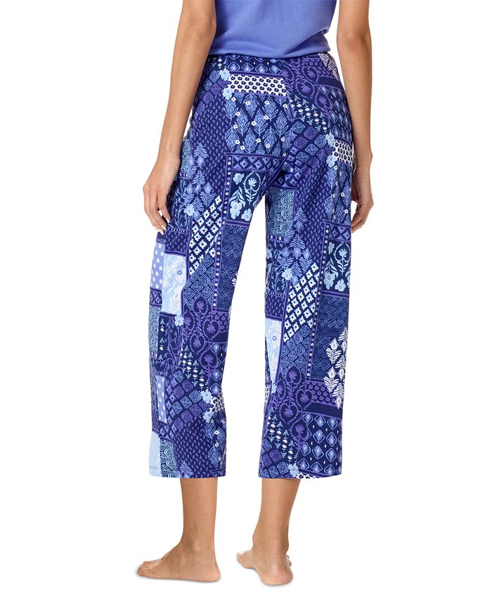 Hue Women's Patchwork At Play Capri Pajama Pants - Macy's