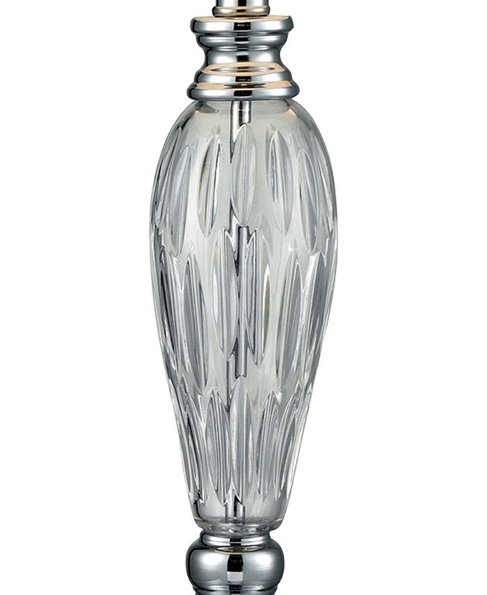 Dale Tiffany Vella Lead Crystal Table Lamp - Macy's
