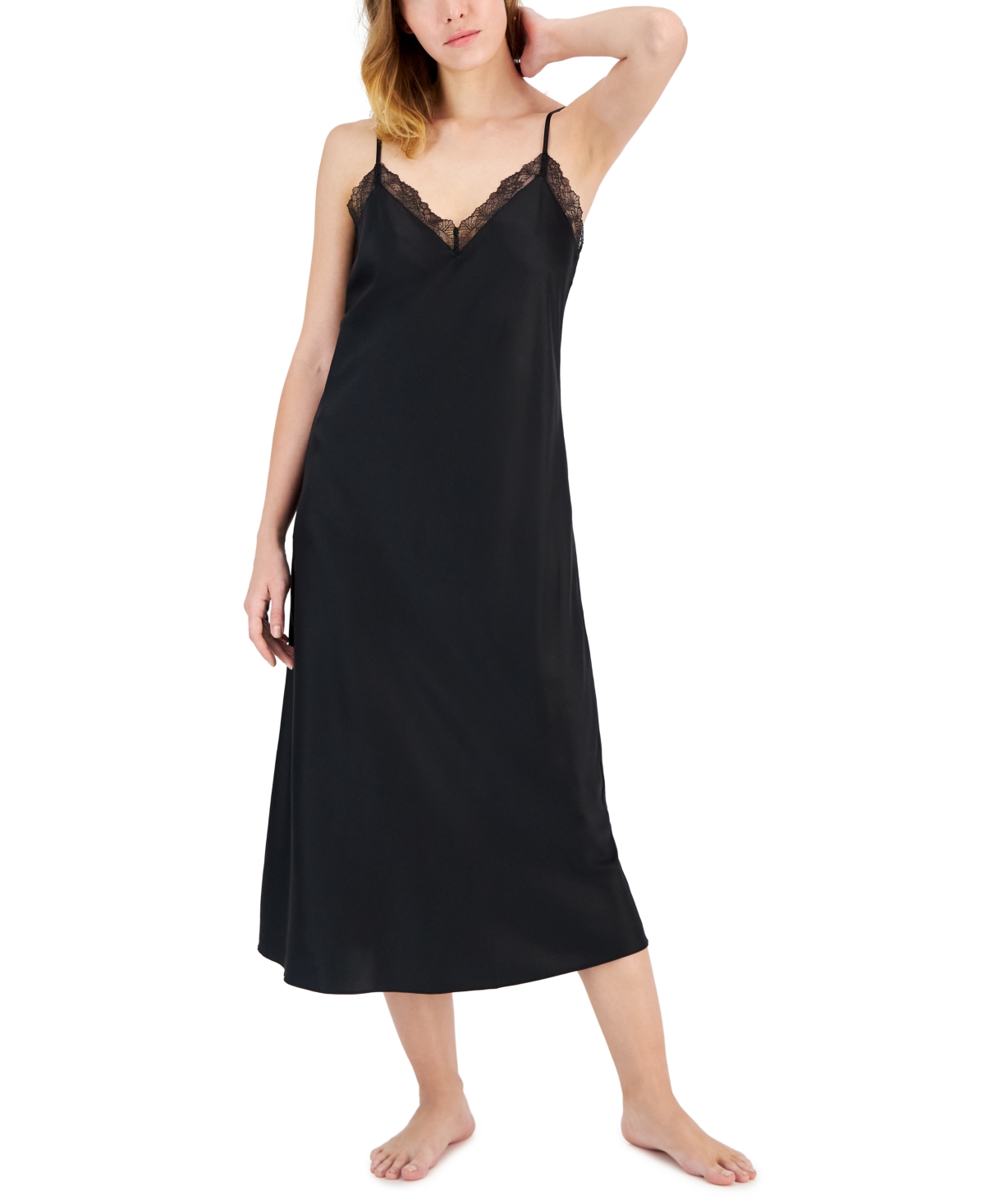 Click here for I.n.c. International Concepts Womens Lace-Trim Sat... prices