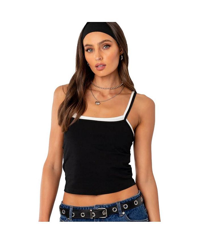 Edikted Women's Layered Tank Top - Macy's
