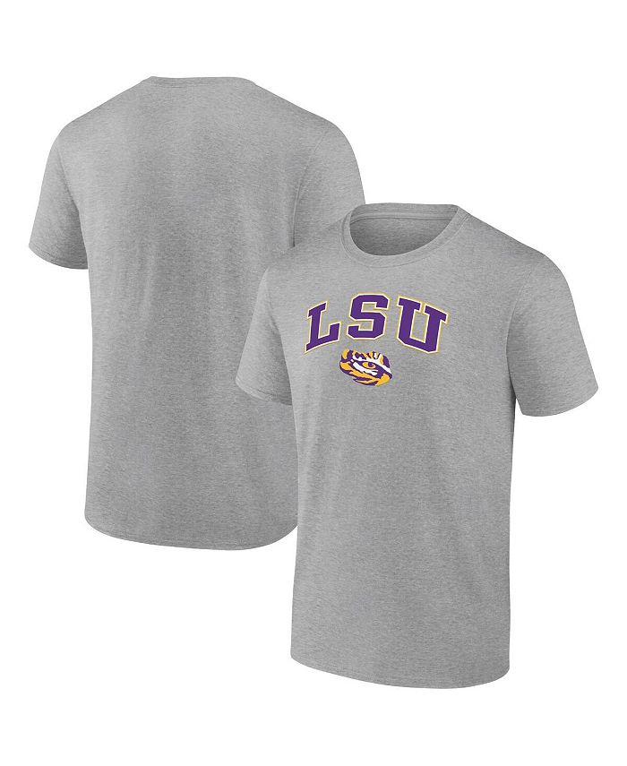 Fanatics Men's Steel LSU Tigers Campus T-shirt - Macy's