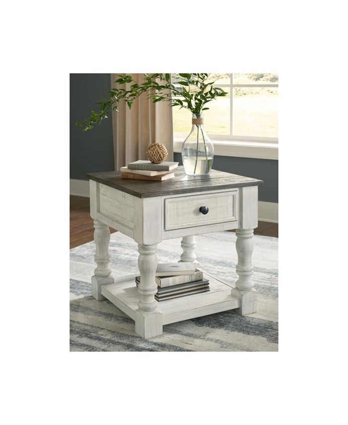 Signature Design By Ashley Havalance Square End Table - Macy's
