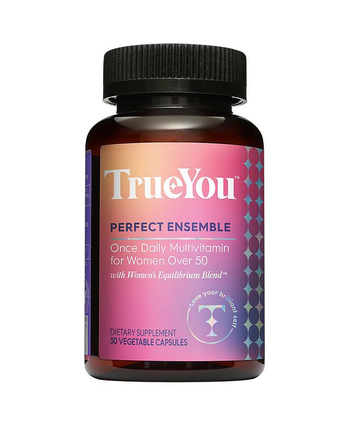 True You Perfect Ensemble - Once-Daily Multivitamin for Women Over 50 ...