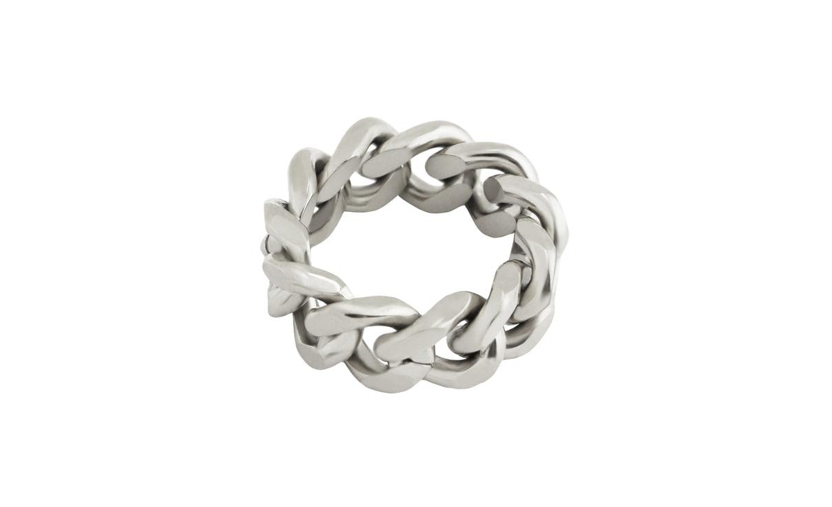 Click here for Sadie Link chain ring - Silver prices